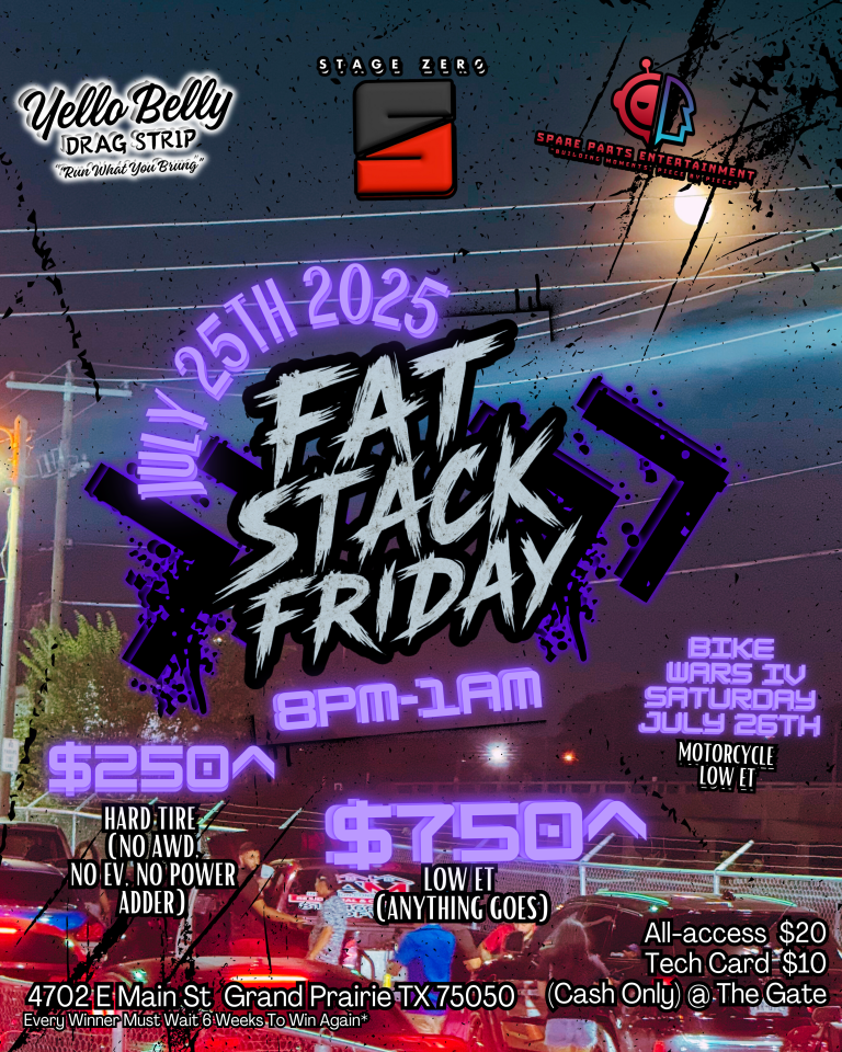 Events for November 2025 – Yello Belly Drag Strip